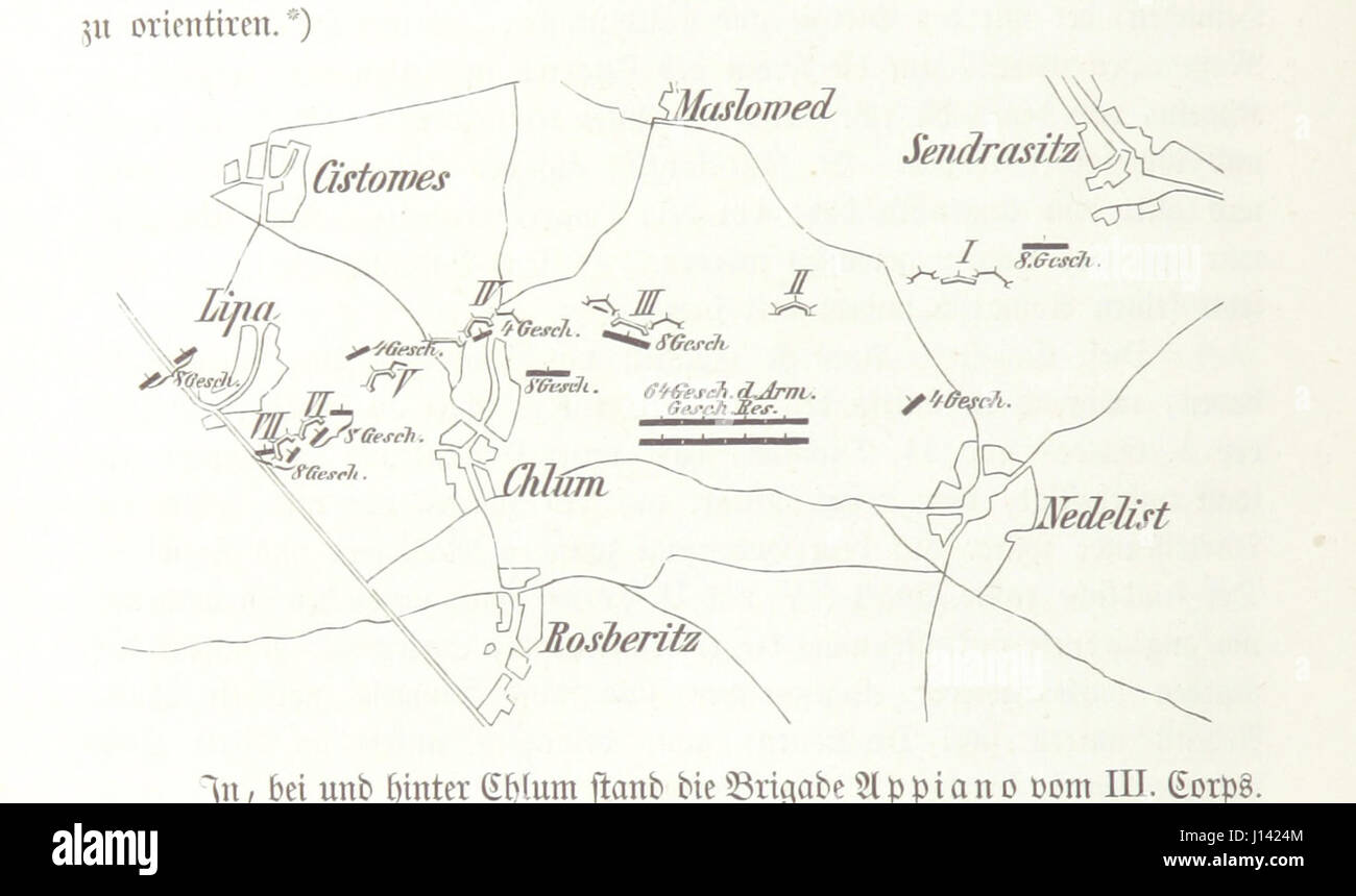 This image from 'Der deutsche Krieg von 1866' provides a visual ...