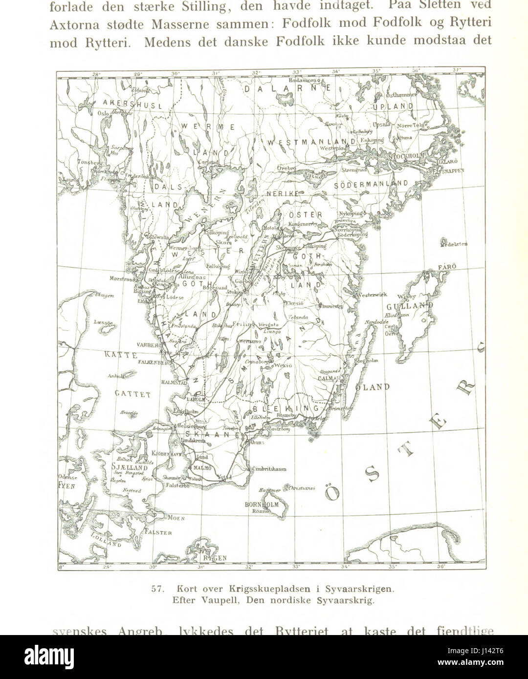 This image is from 'Danmarks Riges Historie', a detailed history of ...