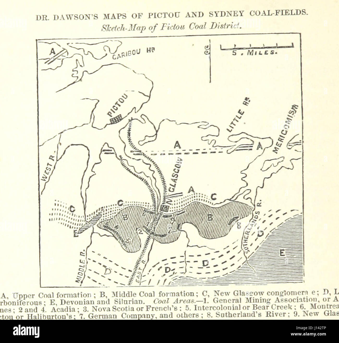 An analysis of the coal regions in America, focusing on their ...