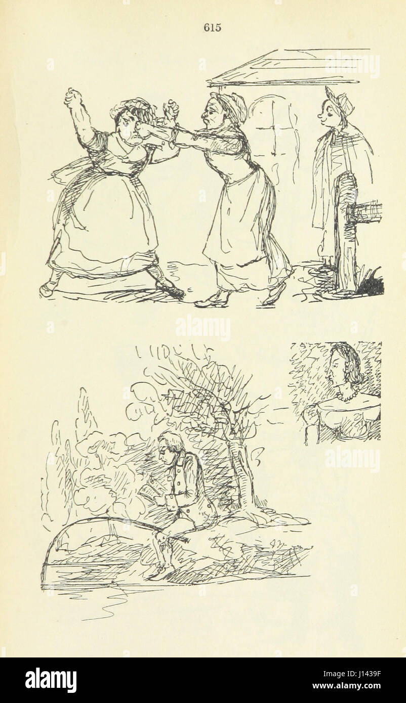 This image from 'The Oxford Thackeray' showcases a visual ...