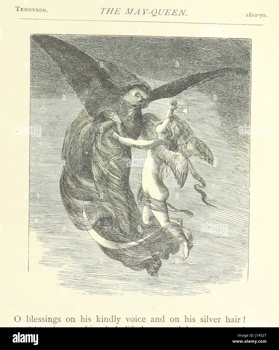 This page from the 'Favourite English Poems and Poets' illustrates the ...