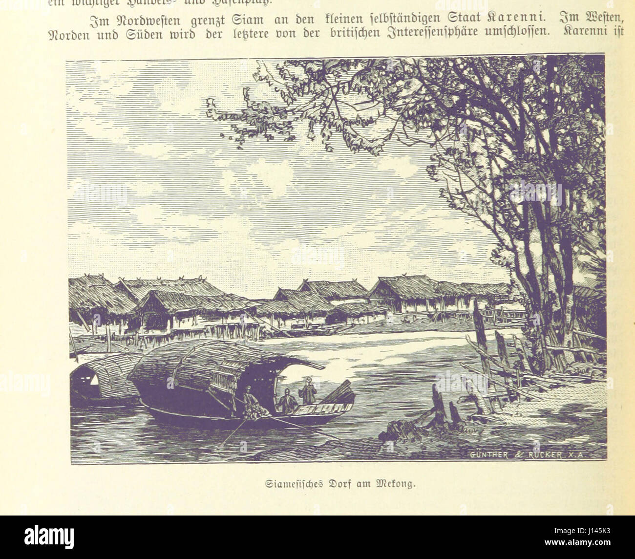 Die Erde. Eine allgemeine Erd- und Länderkunde, etc Stock Photo - Alamy