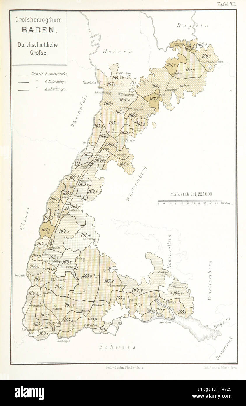 This image is from the book 'Zur Anthropologie der Badener', detailing ...