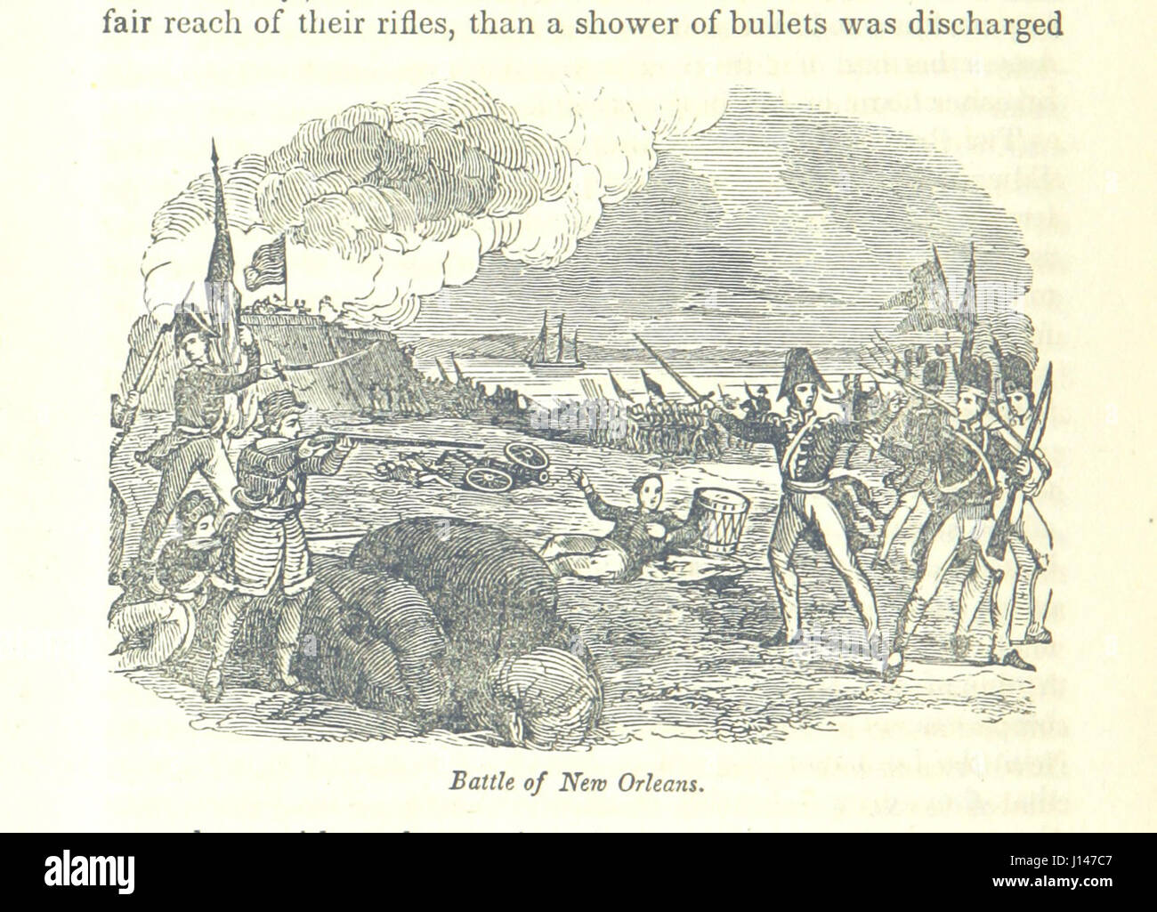 This image, taken from 'A Pictorial History of America,' illustrates ...