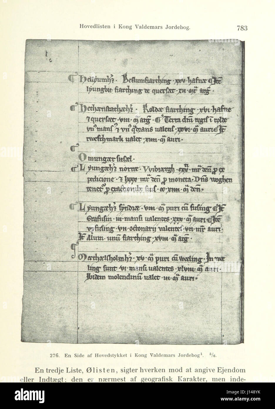 *Danmarks Riges Historie* is a historical illustrated work on Denmark's history, written by J ...