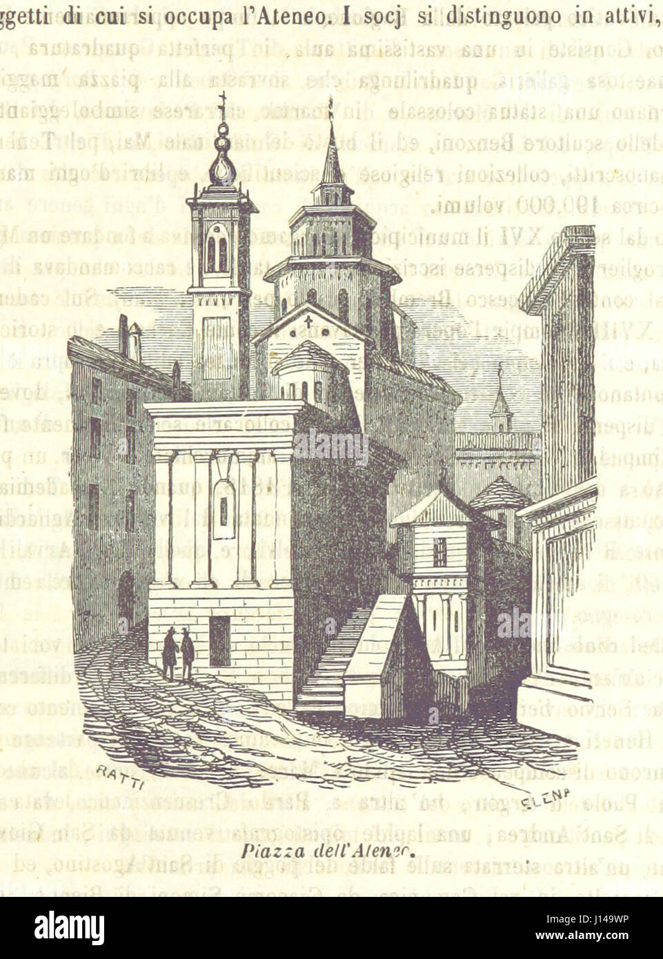 A grand illustration of the Lombardo-Veneto region, documenting the ...