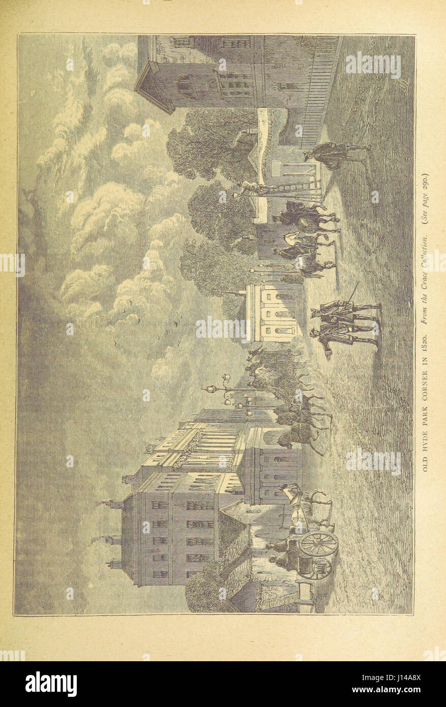 This image from 'Old & New London' presents the historical changes in ...