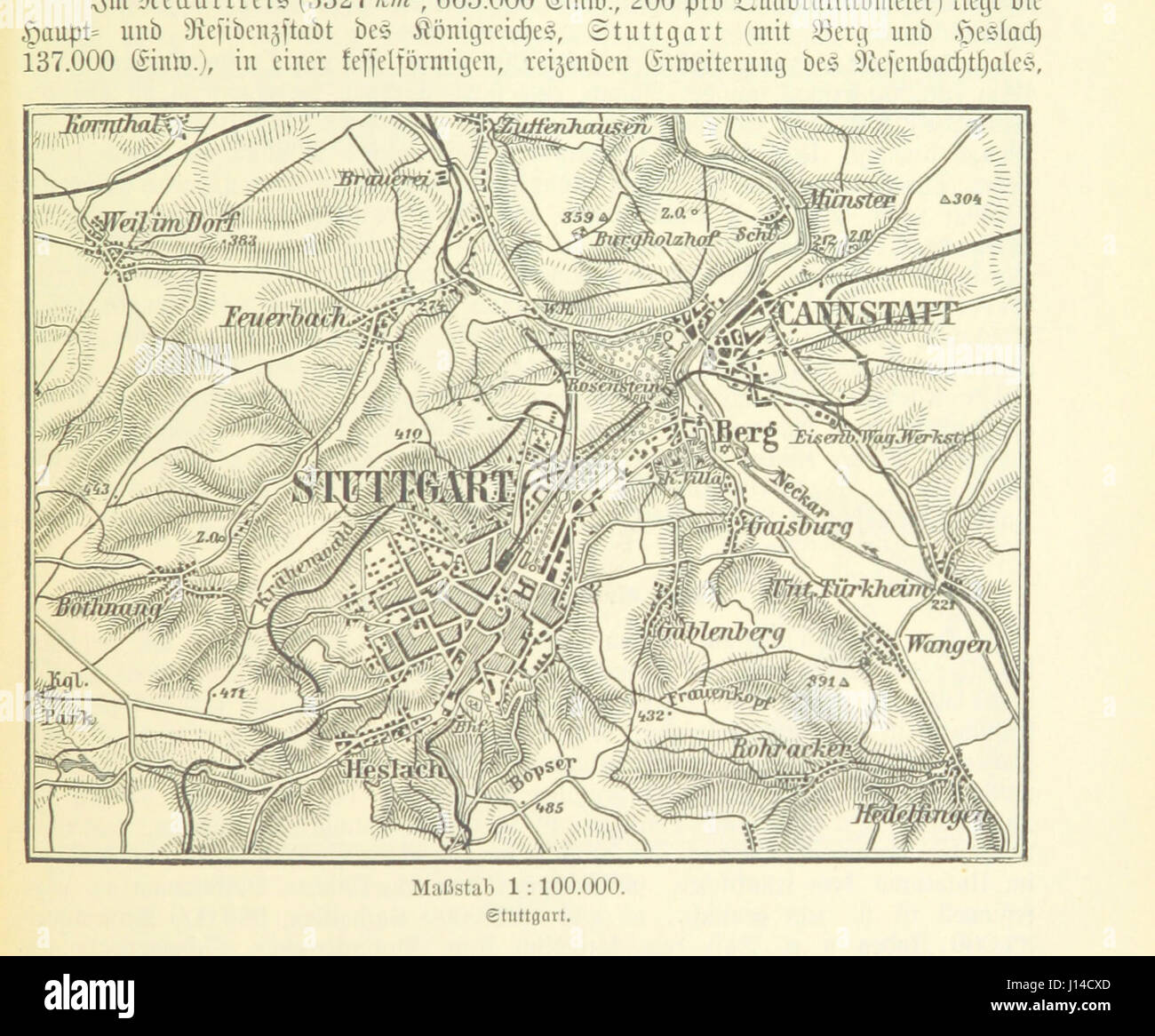 Die Erde. Eine allgemeine Erd- und Länderkunde, etc Stock Photo - Alamy