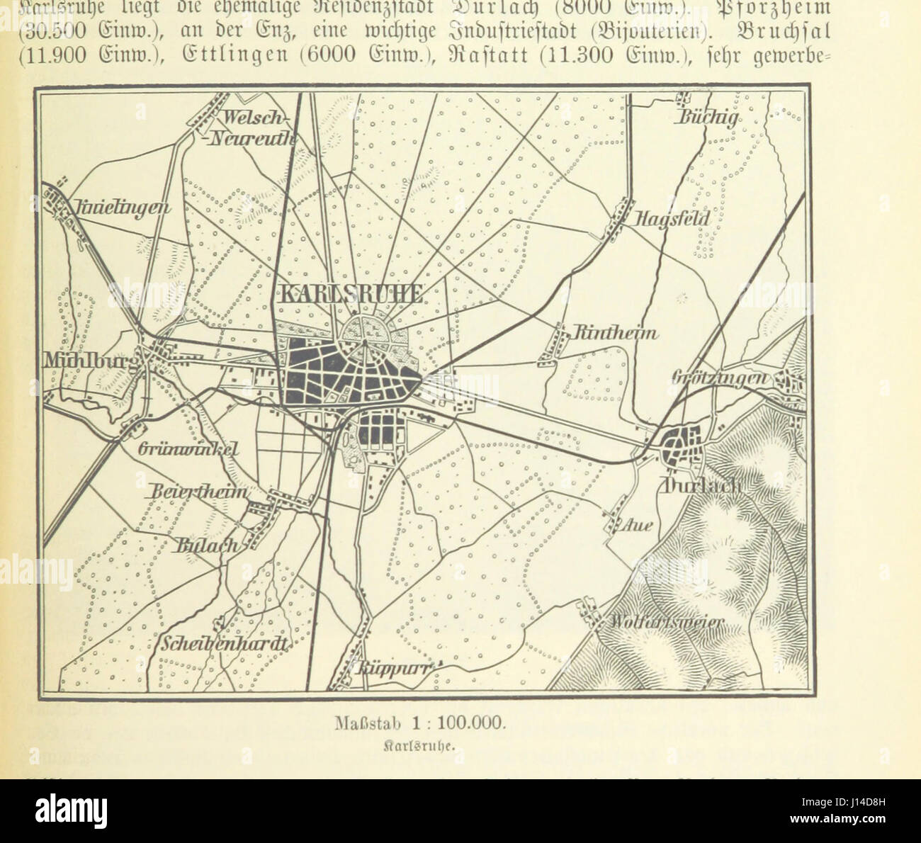 Die Erde. Eine allgemeine Erd- und Länderkunde, etc Stock Photo - Alamy