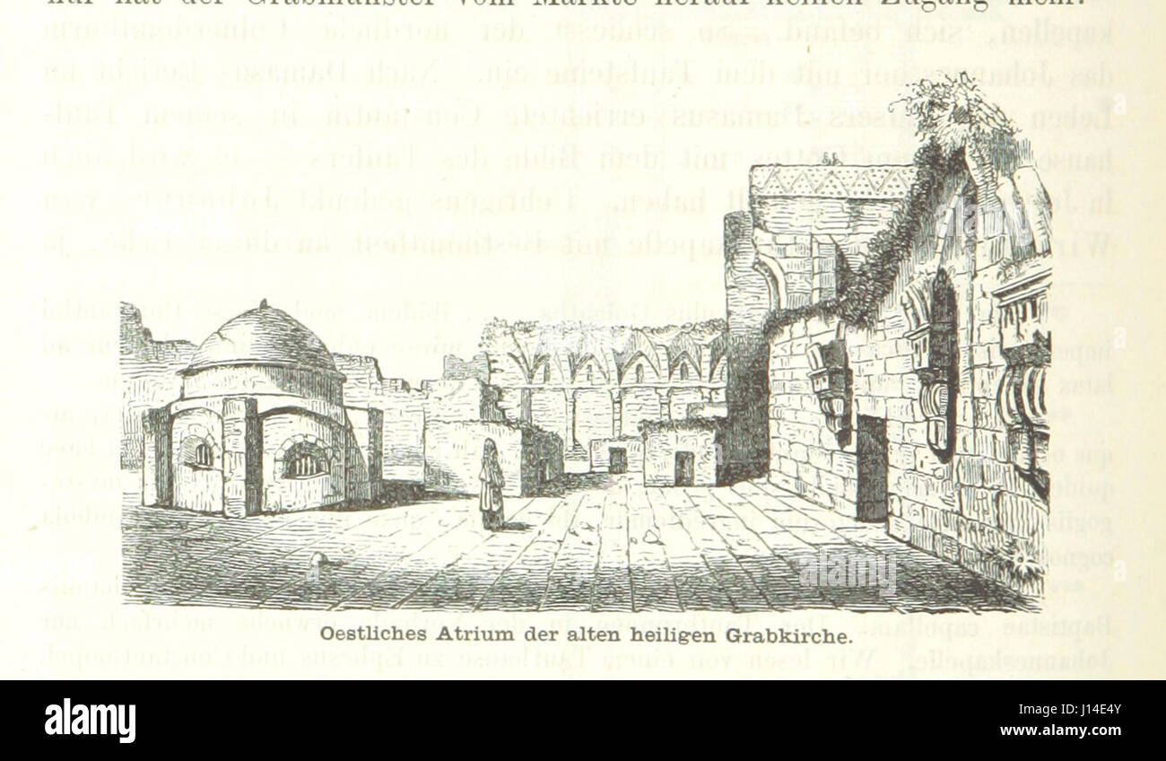 Jerusalem und das heilige Land. Pilgerbuch nach Palästina, Syrien und Ægyptien Stock Photo - Alamy