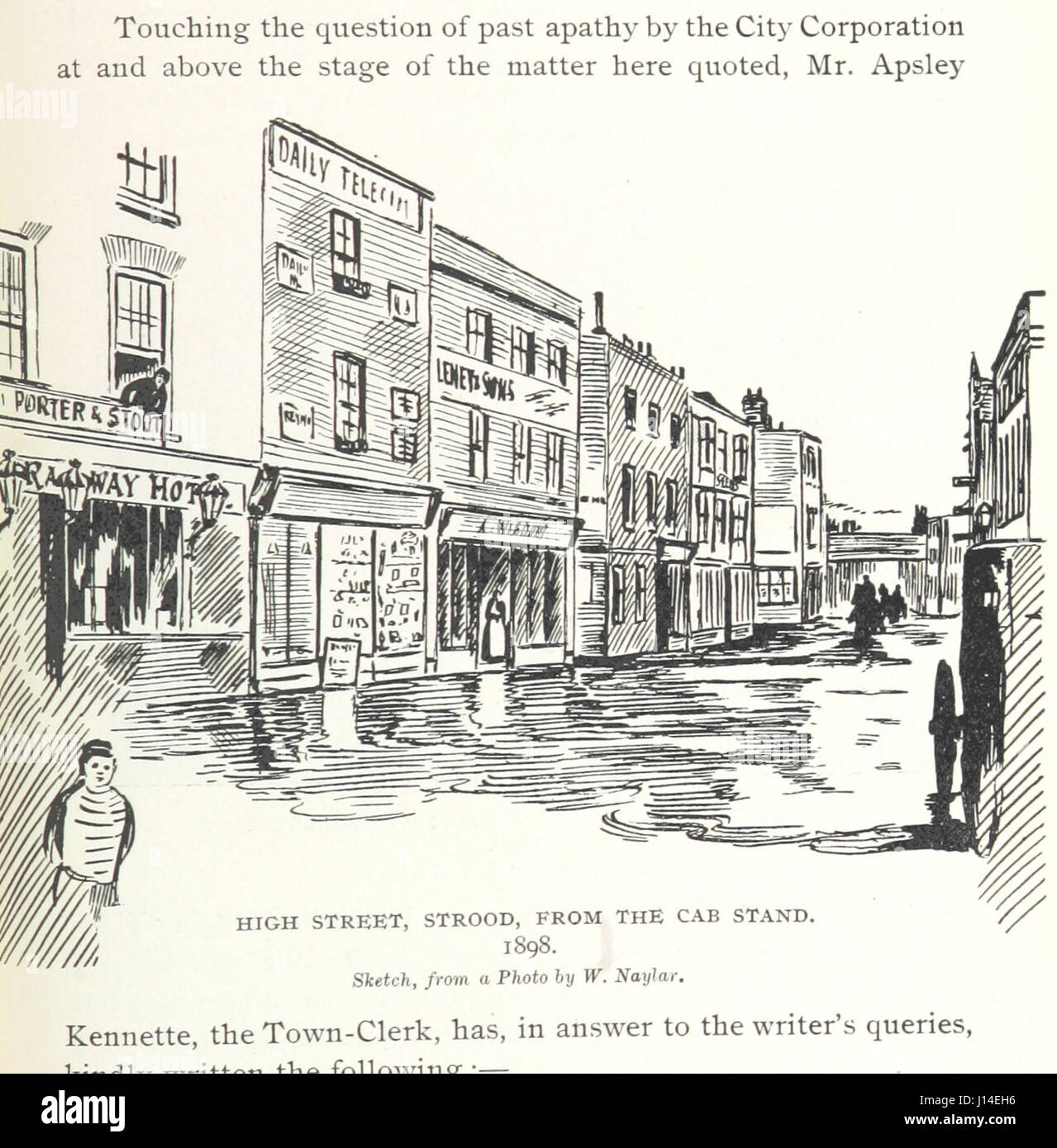 History of Strood Stock Photo - Alamy