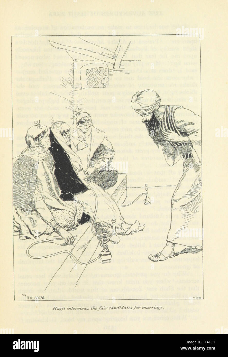 The Adventures of Hajji Baba of Ispahan ... Illustrated by H. R. Millar ...