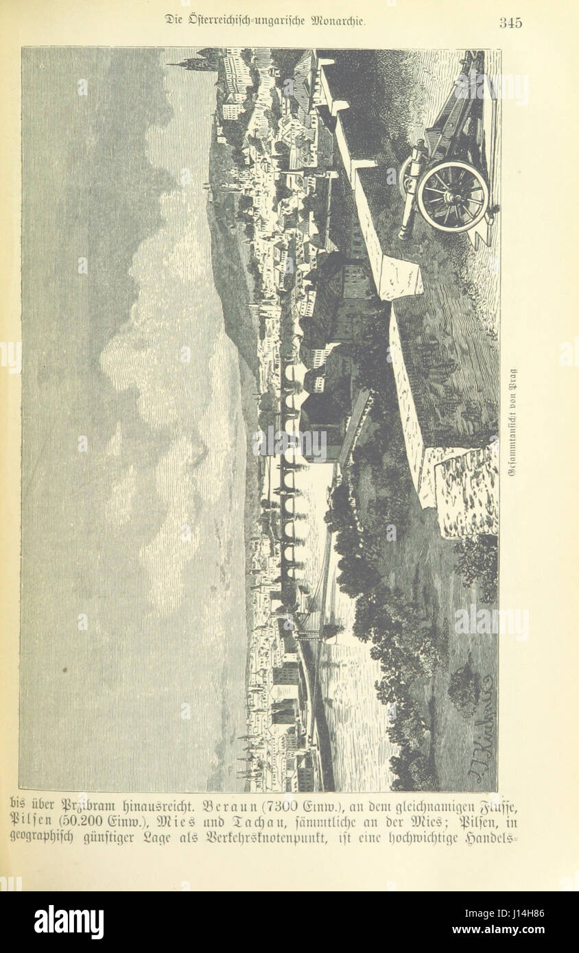 Die Erde. Eine allgemeine Erd- und Länderkunde, etc Stock Photo - Alamy