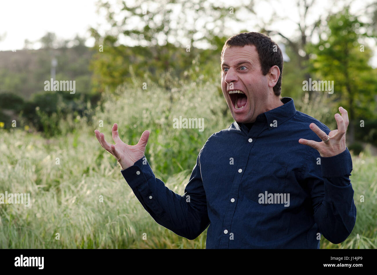Man hands wide open in hi-res stock photography and images - Alamy