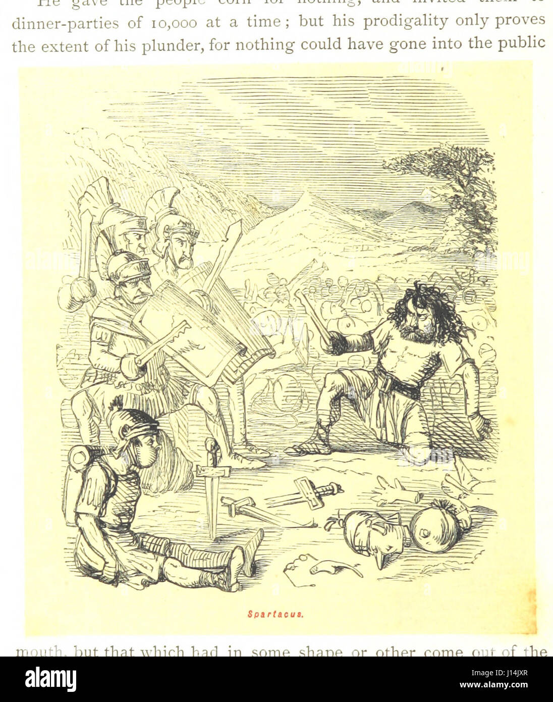 [The Comic History of Rome ... Illustrated by John Leech.] Stock Photo ...