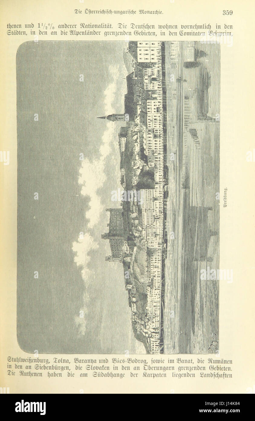 Die Erde. Eine allgemeine Erd- und Länderkunde, etc Stock Photo - Alamy