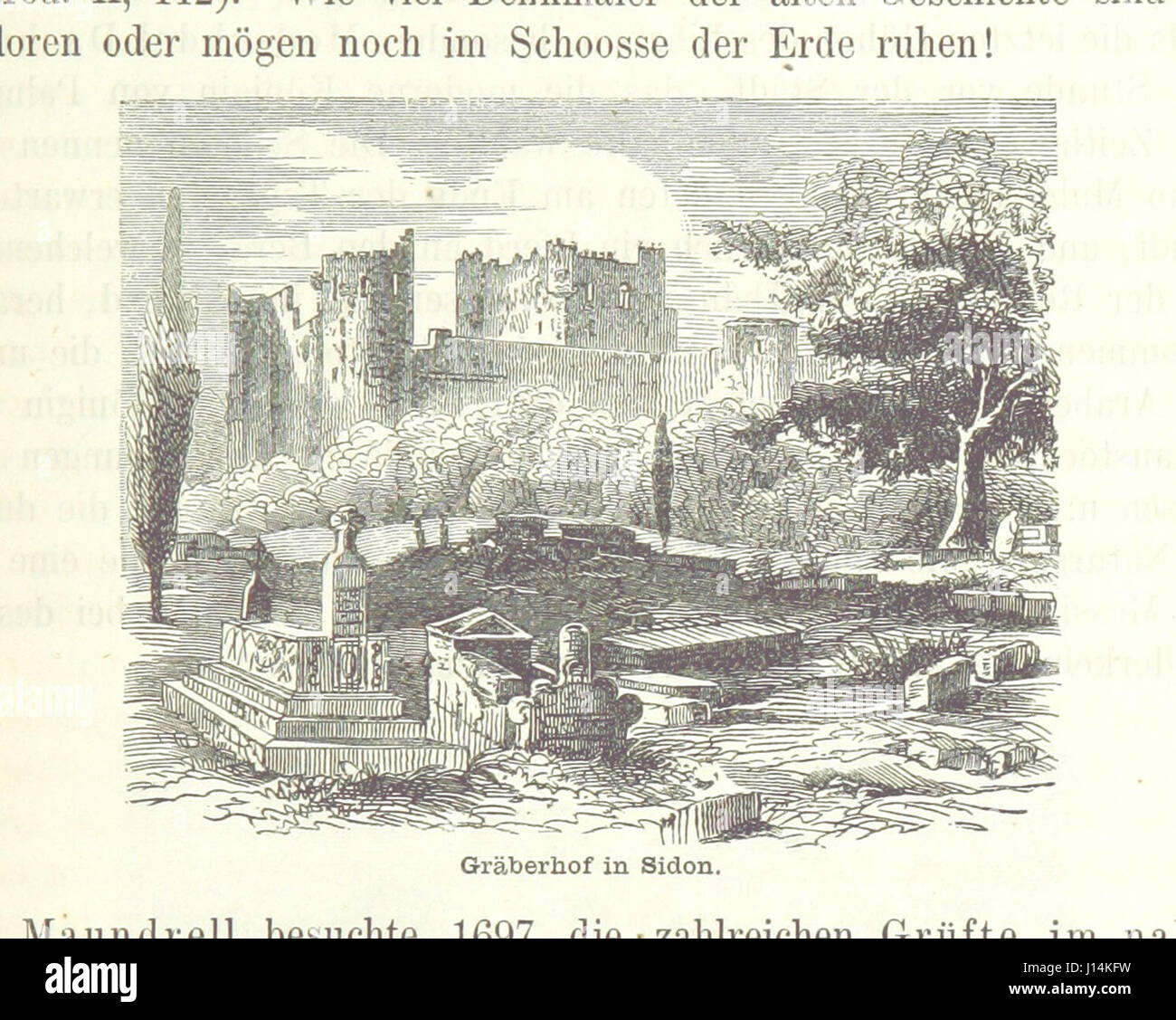 Jerusalem und das heilige Land. Pilgerbuch nach Palästina, Syrien und Ægyptien Stock Photo - Alamy