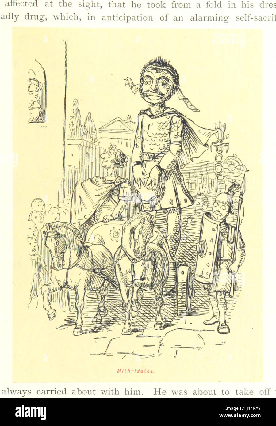 [The Comic History of Rome ... Illustrated by John Leech.] Stock Photo ...