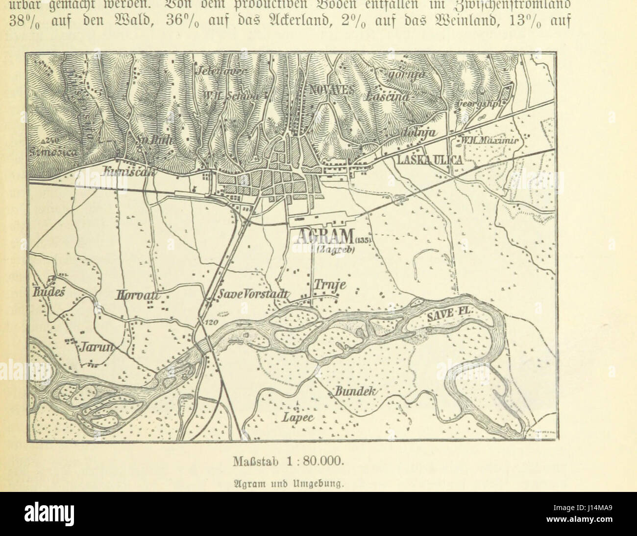 Die Erde. Eine allgemeine Erd- und Länderkunde, etc Stock Photo - Alamy