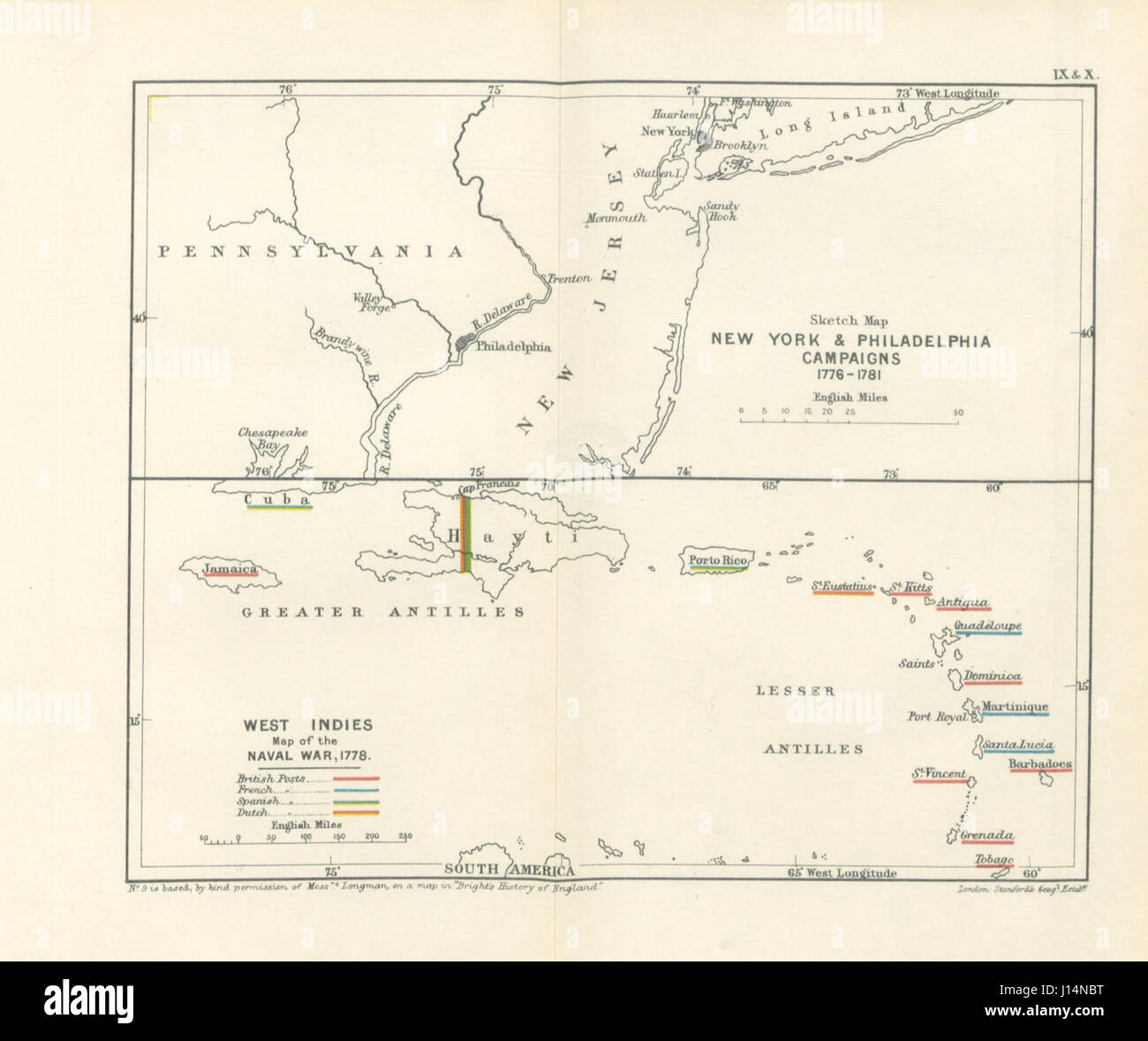 Britain and her Rivals in the eighteenth century, 1713-1789 Stock Photo ...