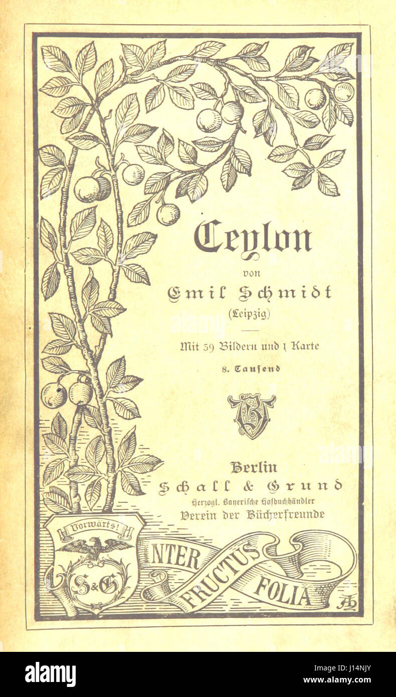 Vintage ceylon karte hi-res stock photography and images - Alamy