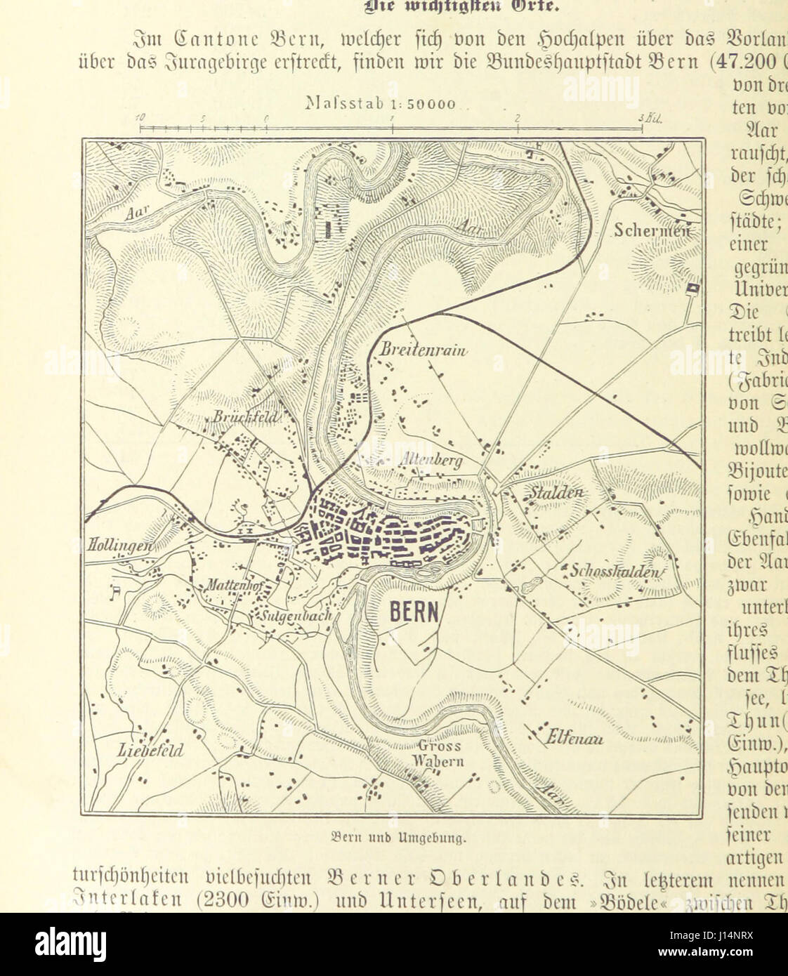 Die Erde. Eine allgemeine Erd- und Länderkunde, etc Stock Photo - Alamy