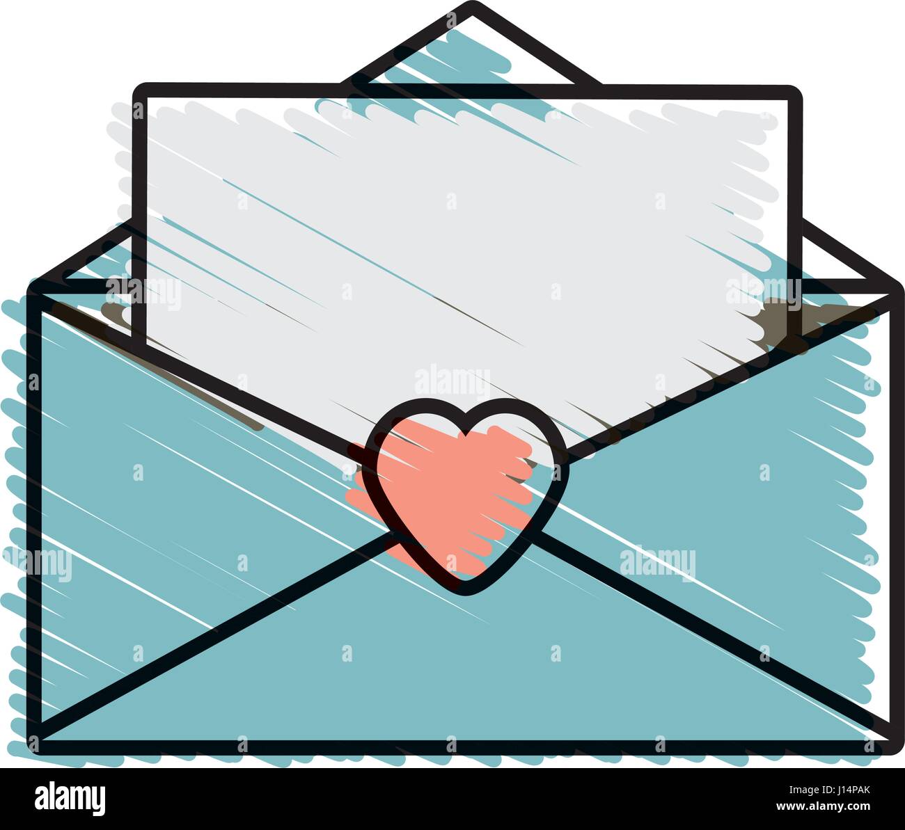 message mail romantic letter vector illustration eps 10 Stock Vector ...