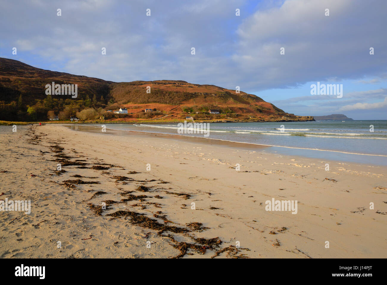 Calgary Bay white sand beach Isle of Mull Scotland uk Stock Photo - Alamy