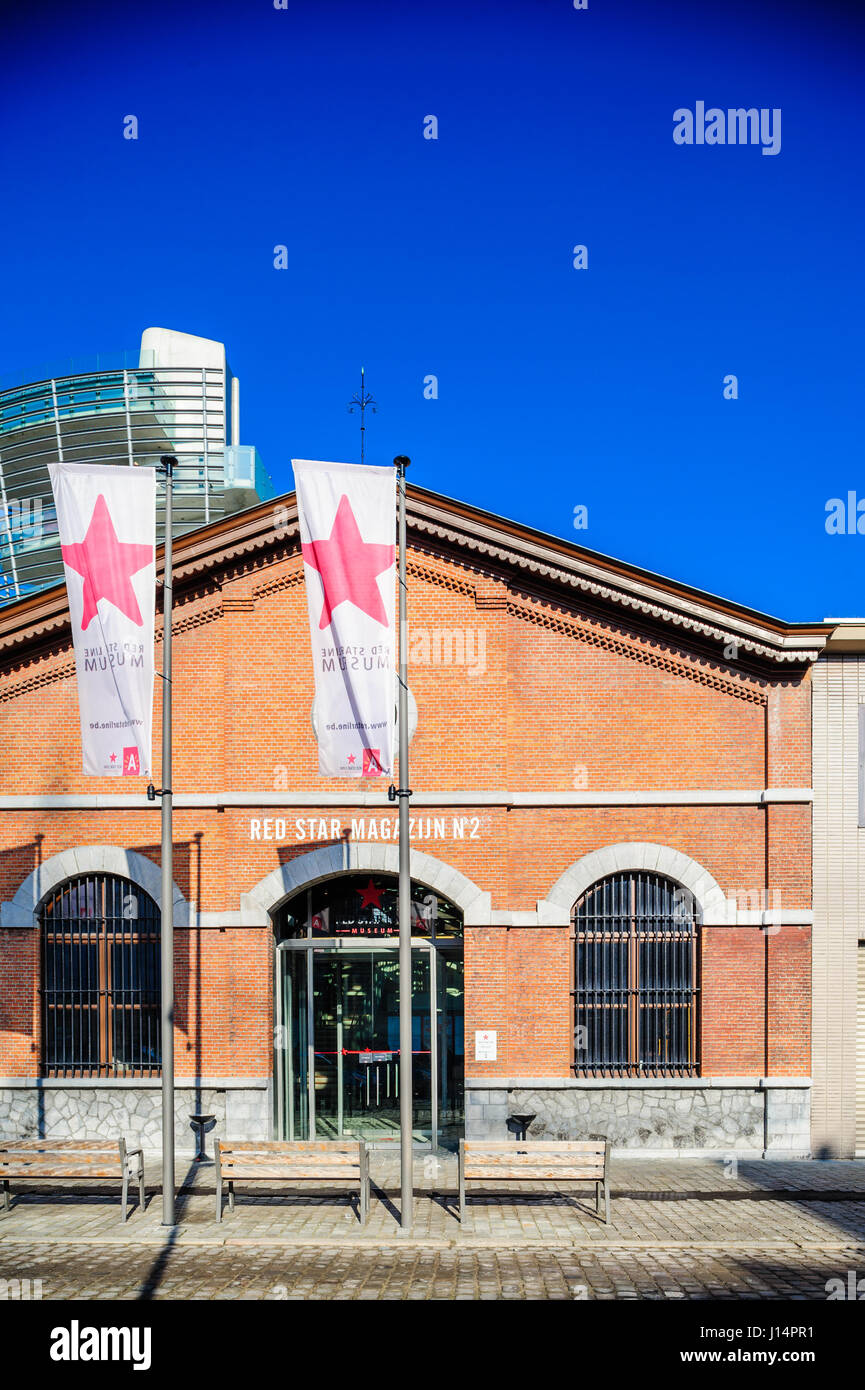 Belgium, Antwerpen - Red star line museum Stock Photo - Alamy