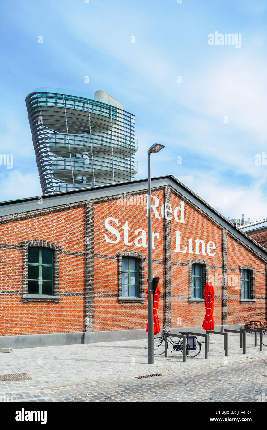 Belgium, Antwerpen - Red star line museum Stock Photo - Alamy