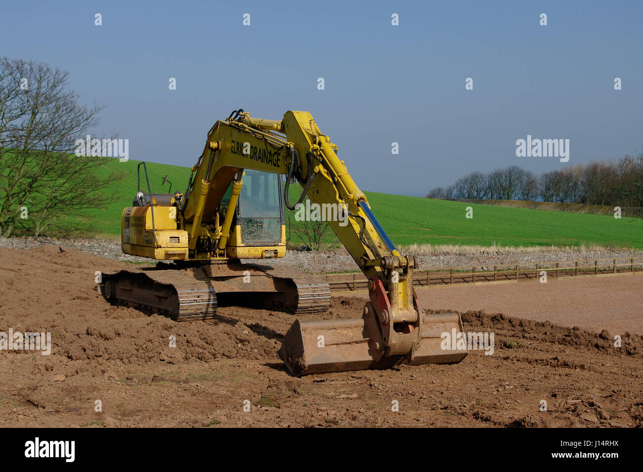 Komatsu PC210 Excavator Stock Photo - Alamy