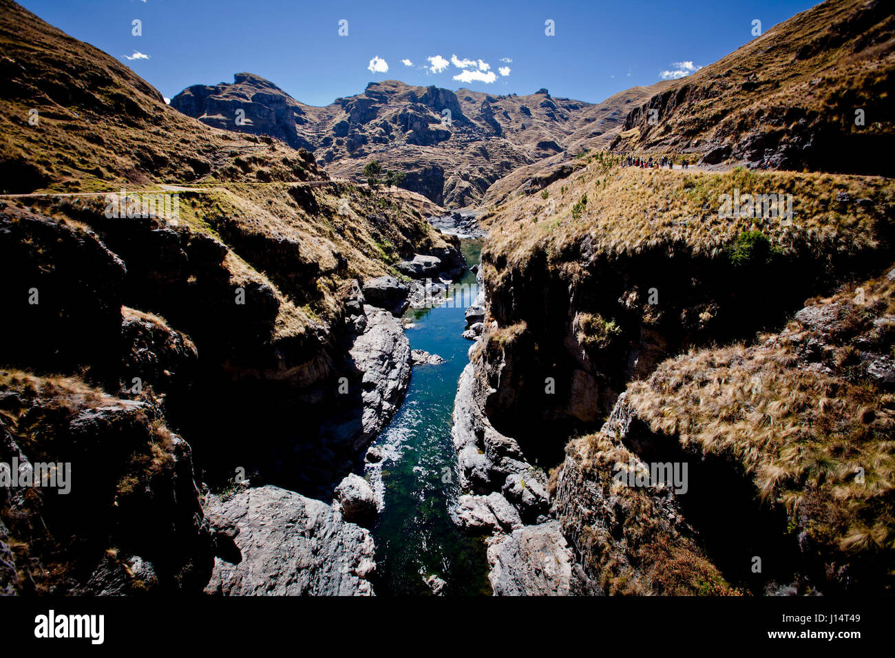 CUZCO, PERU: View of the Apurimac River . TAKING handy-craft to a new ...