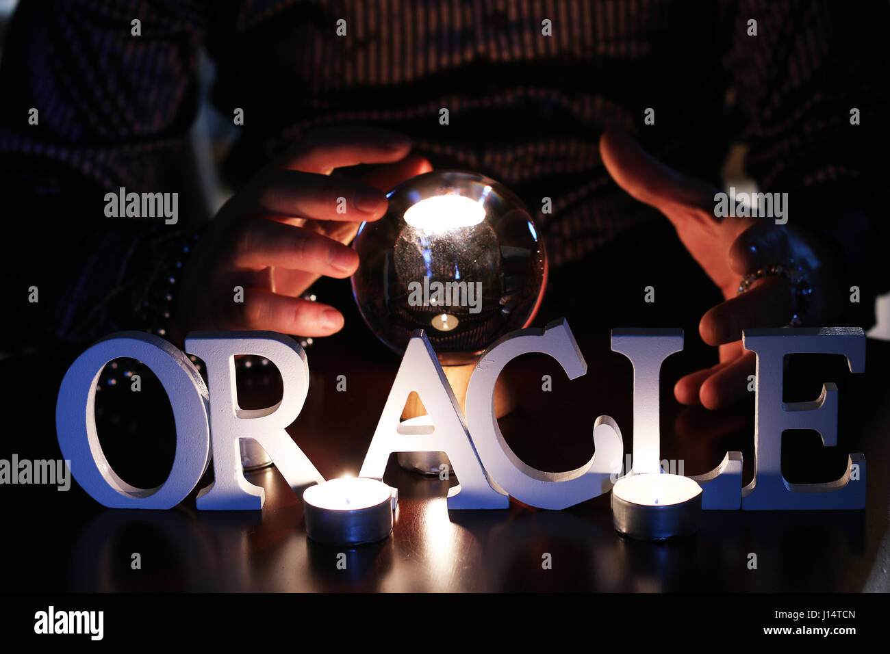 oracle guessing future Stock Photo - Alamy