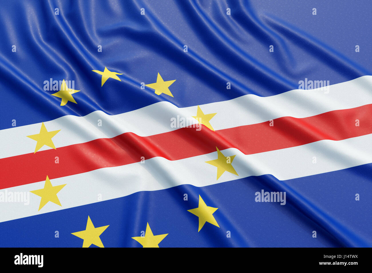 Cape verde official flag hi-res stock photography and images - Alamy