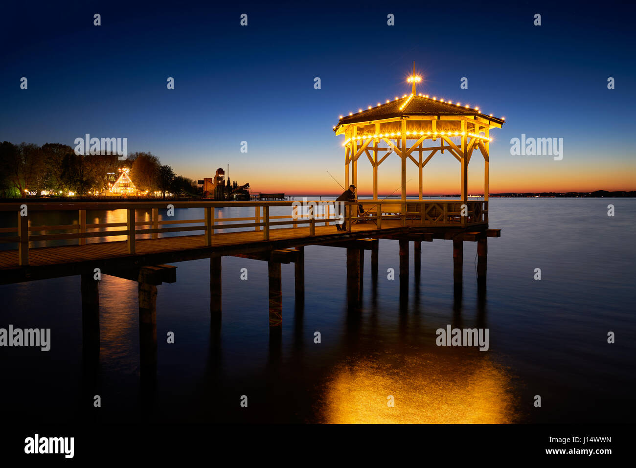 Bregenz is an Austrian city, on the border of Germany and Switzerland ...