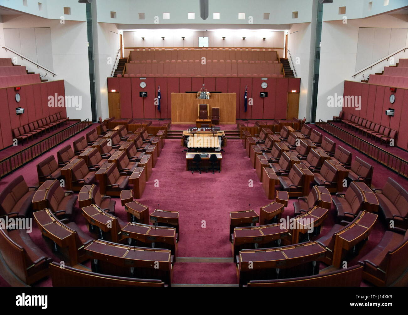Canberra, Australia - March 18, 2017. Interior view of the Australian ...