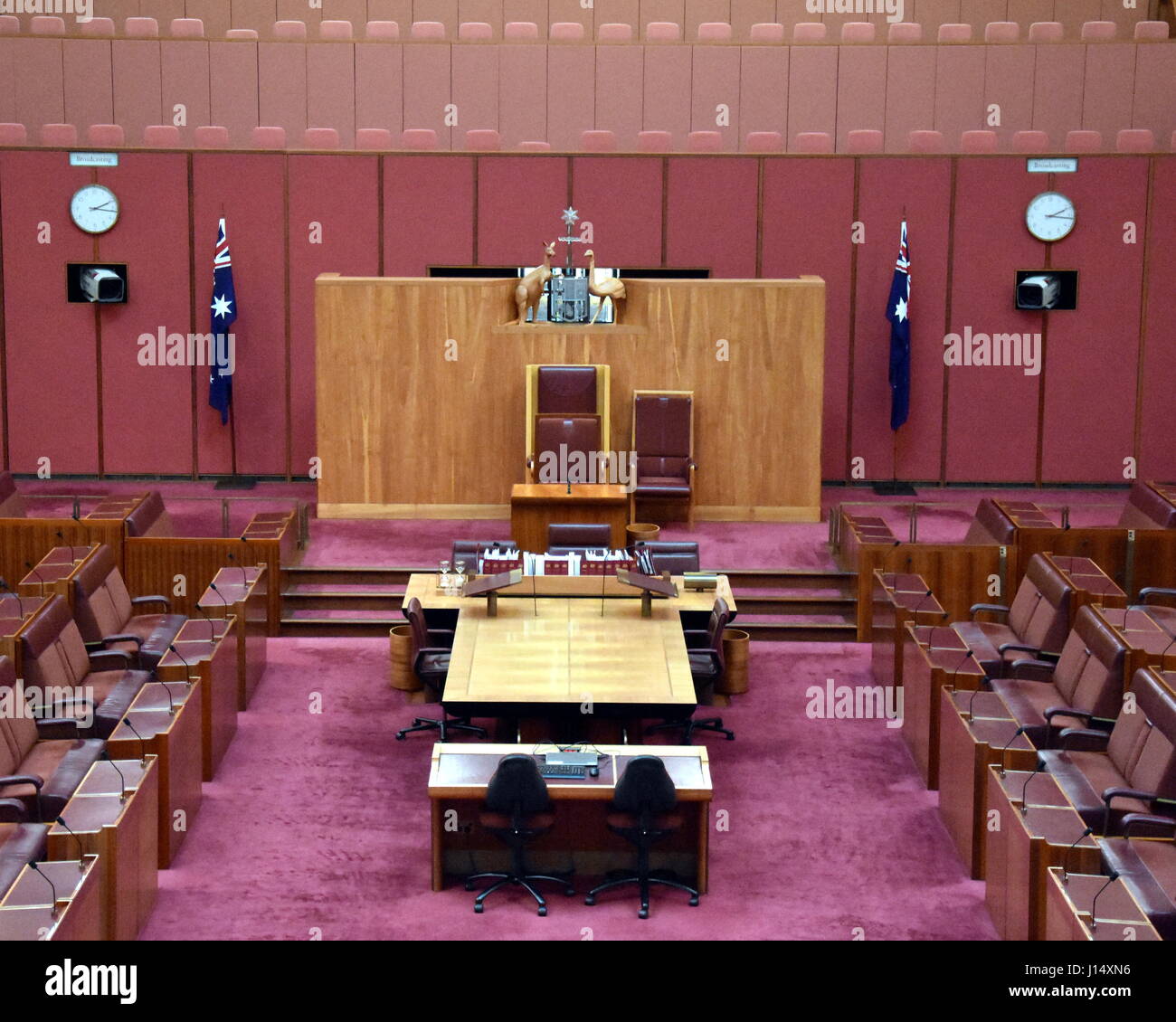 Canberra, Australia - March 18, 2017. Interior view of the Australian ...