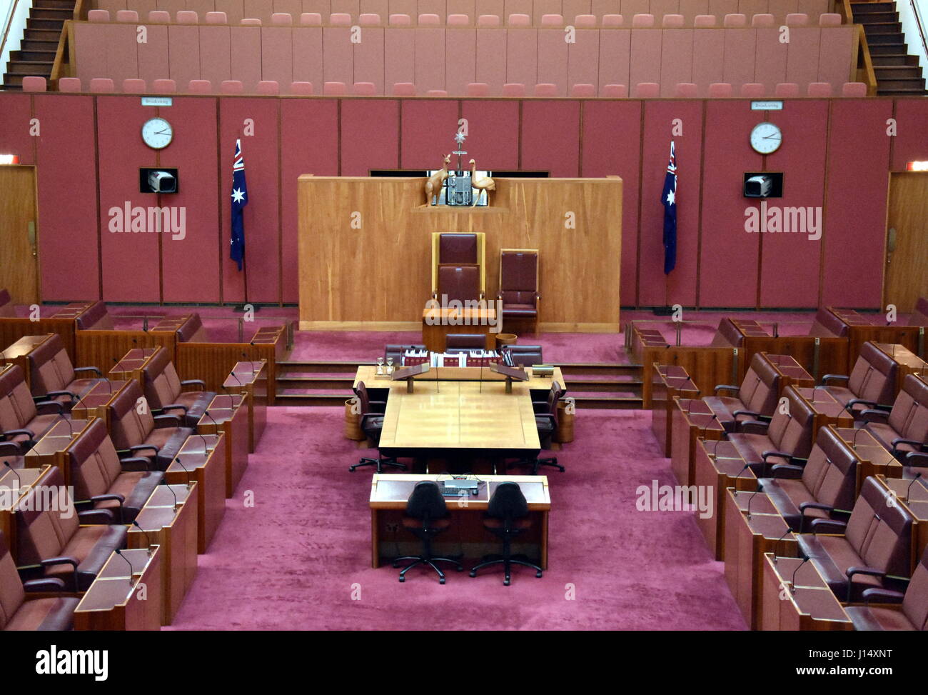 Canberra, Australia - March 18, 2017. Interior view of the Australian ...