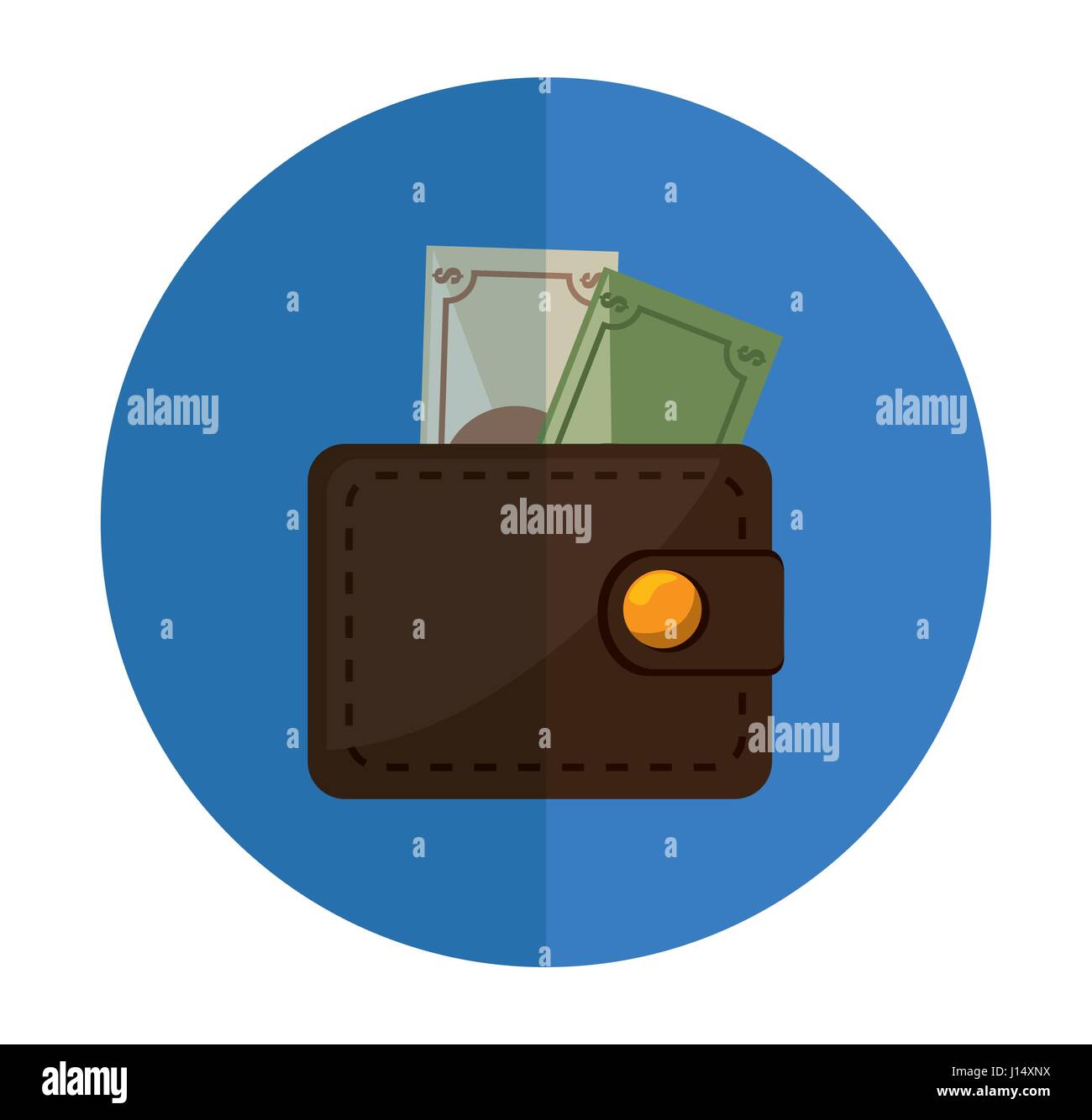 wallet money isolated icon Stock Vector Image & Art - Alamy