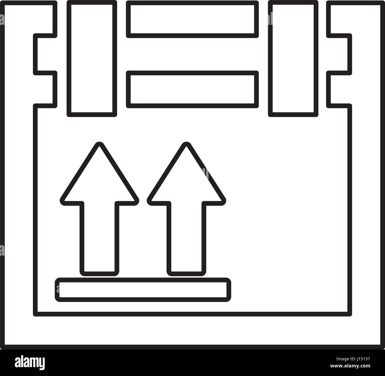 carton box packing icon Stock Vector Image & Art - Alamy