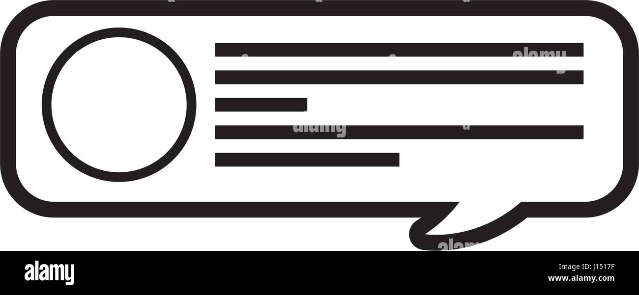 speech bubble blog icon Stock Vector Image & Art - Alamy
