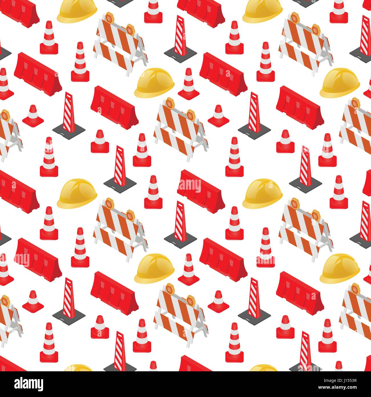 Under construction road pattern Stock Vector Image & Art - Alamy