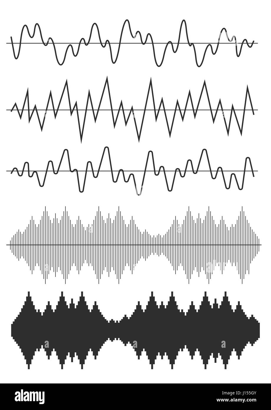 Sound wave Cut Out Stock Images & Pictures - Alamy