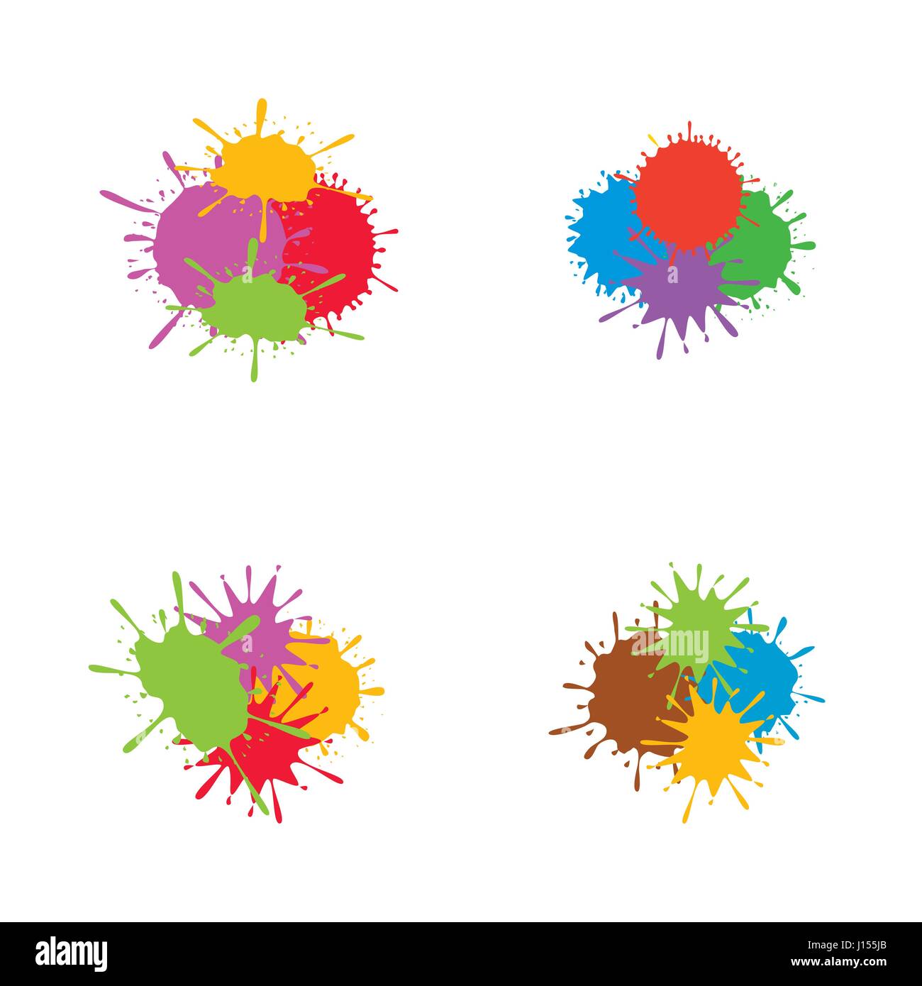 Colorful Paint Splash Stock Photos & Colorful Paint Splash Stock Images ...