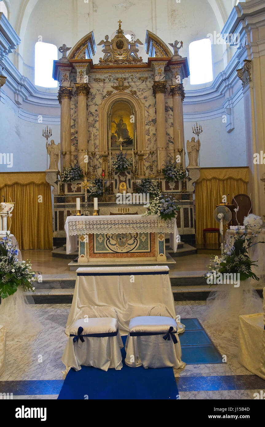 Mother Church of Oriolo. Calabria. Italy Stock Photo - Alamy
