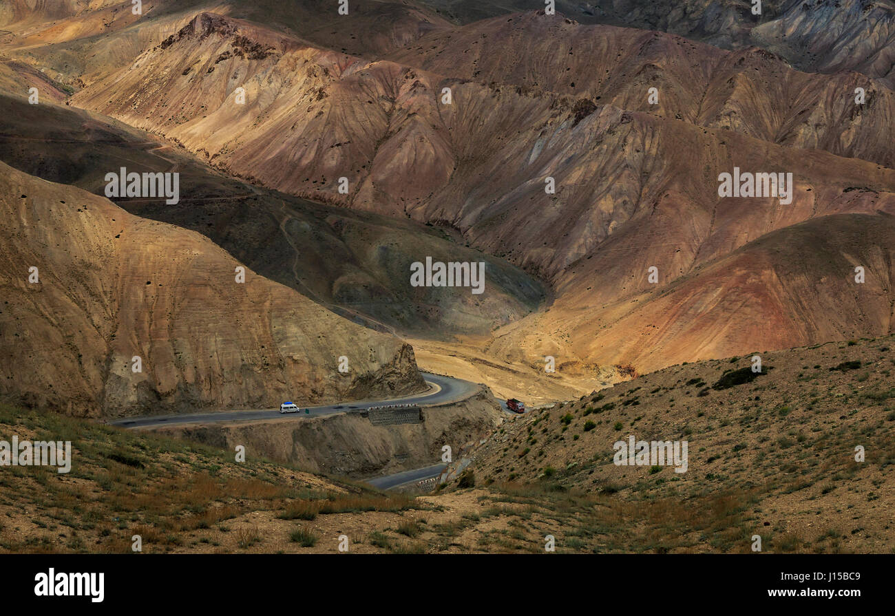 Fotu La Pass Near Kargil Stock Photo - Alamy