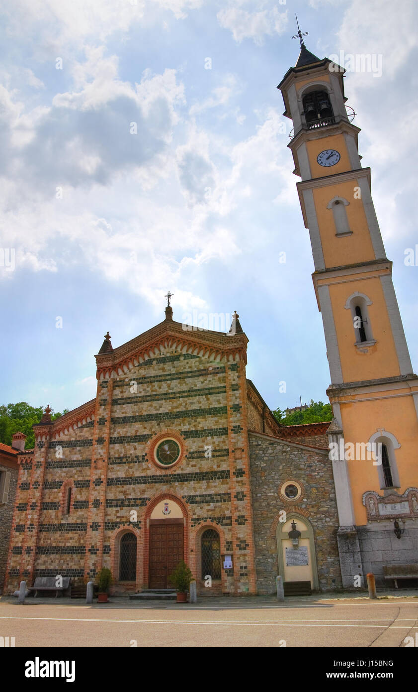 Church of Perino. Emilia-Romagna. Italy Stock Photo - Alamy
