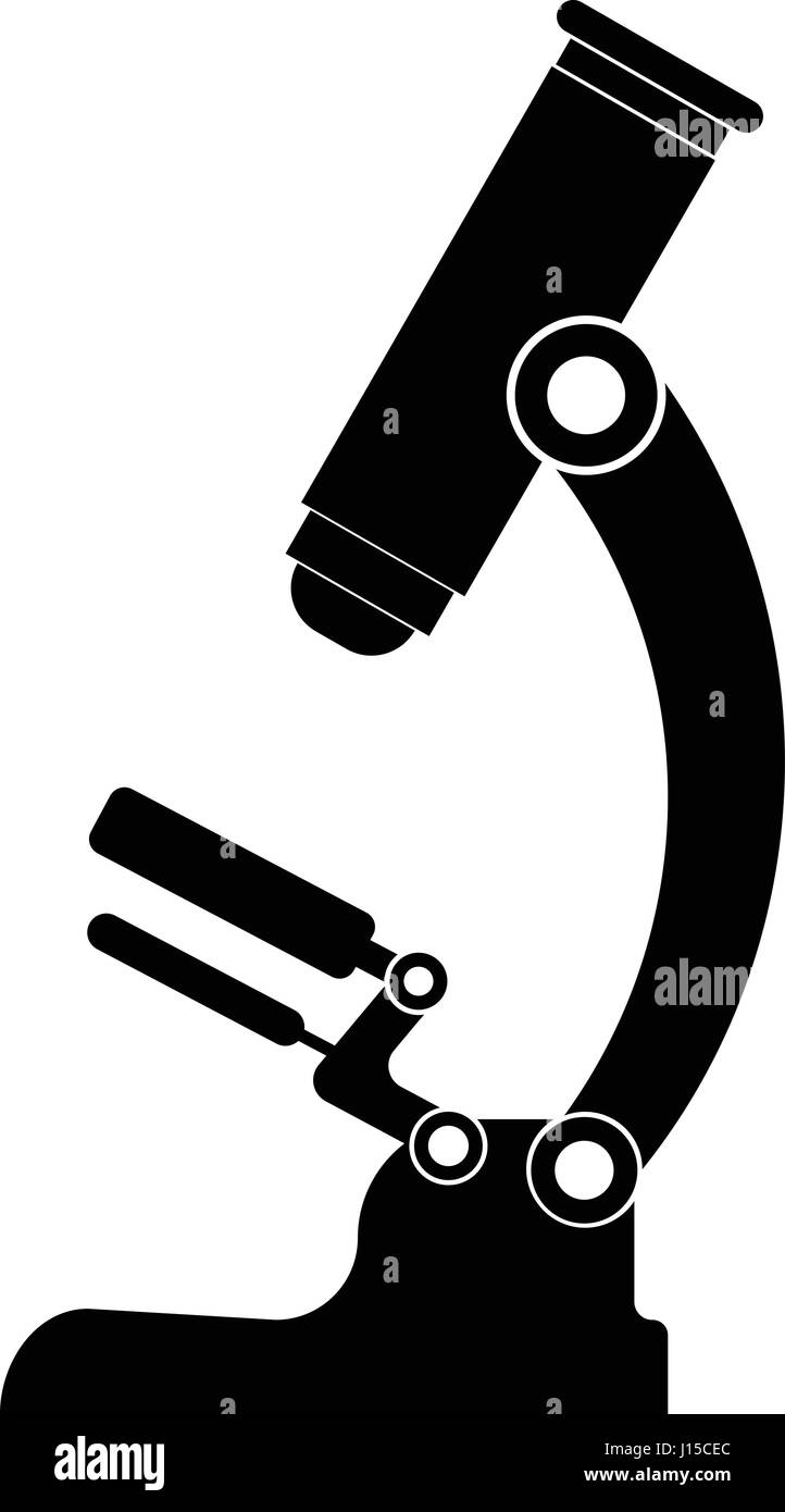 Microscope vector icon hi-res stock photography and images - Alamy