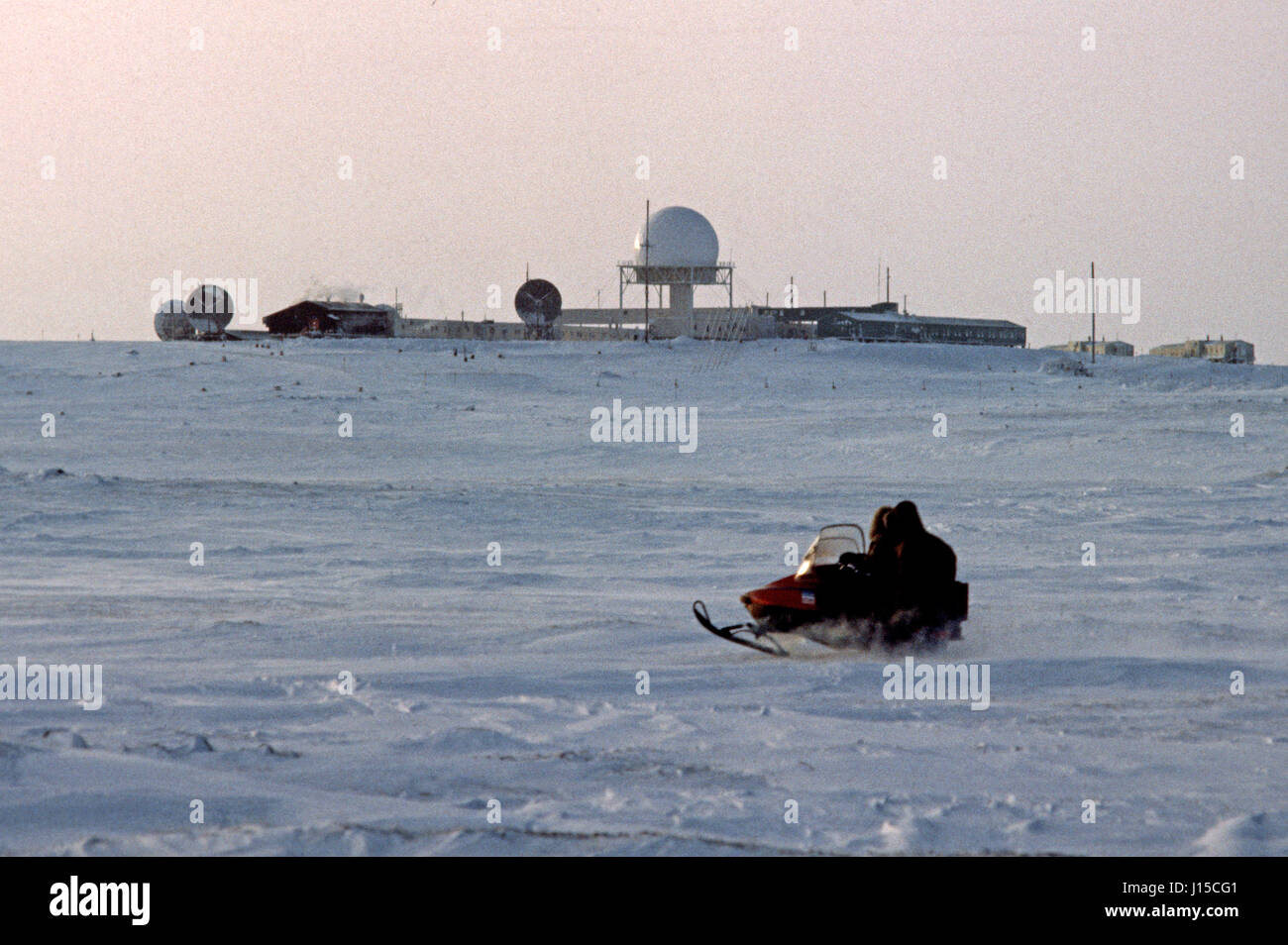 The distant early warning line hi-res stock photography and images - Alamy