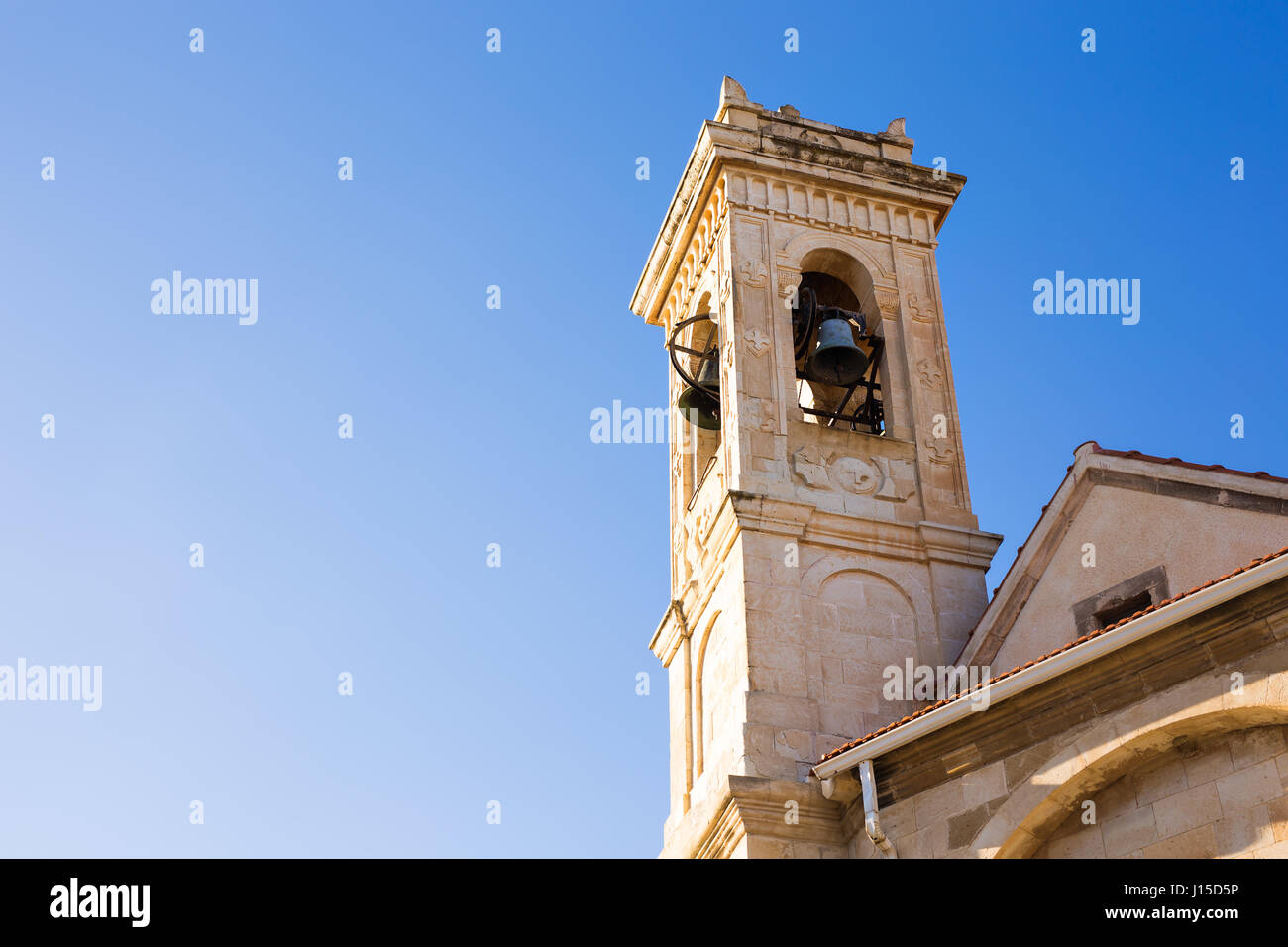 Bell tower of Ayia Napa monastery. Cyprus Stock Photo - Alamy